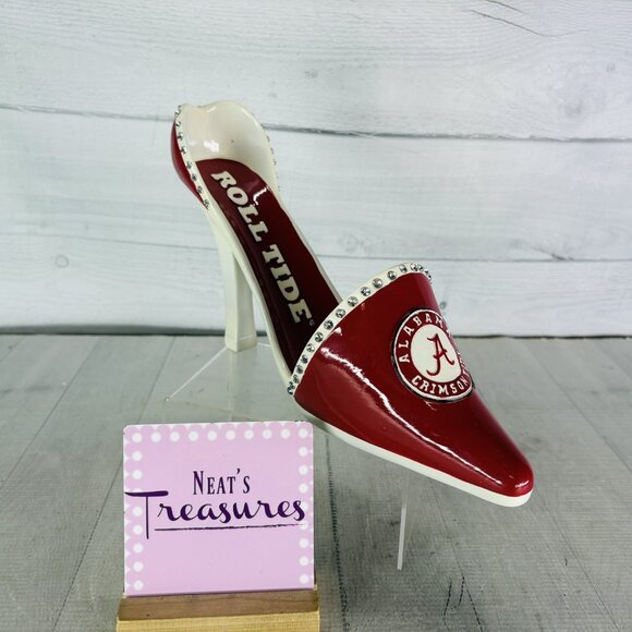 Dining | Team Sports Alabama Crimson Tide Red Ceramic High Heel ...